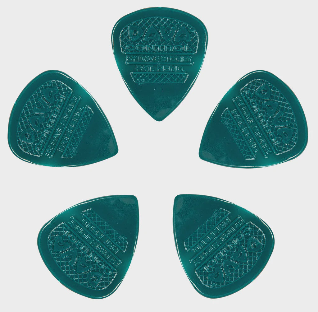 Dava Original Nylon Control Picks - 5 pack – Moonflower Guitars Ltd